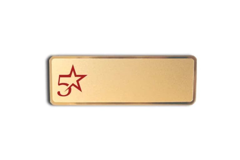 5 Star Staging | name badges