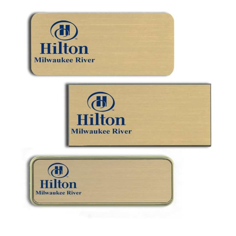 Hilton Milwaukee River Name Tags and Name Badges