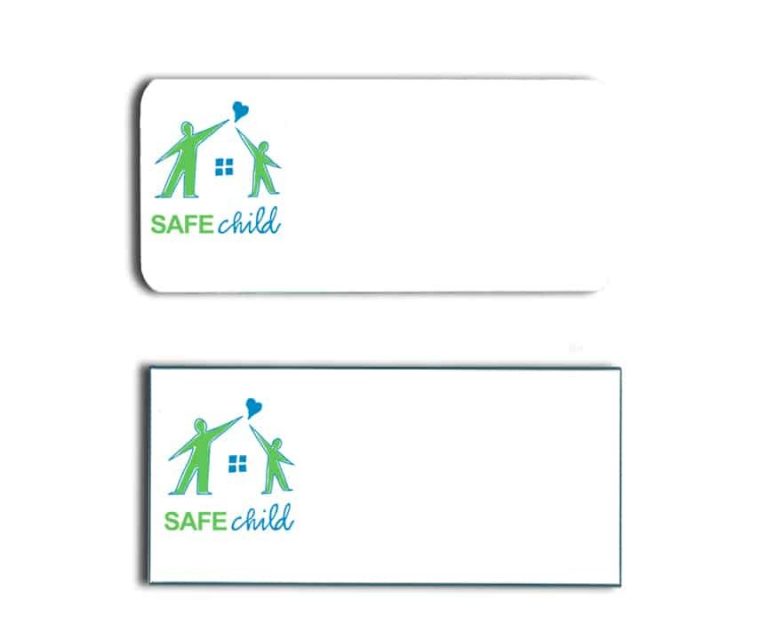 SAFE Child Name Badges and Tags.