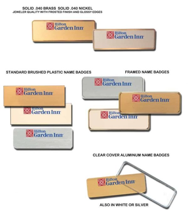 Hilton Garden Inn Name Tags & Badges