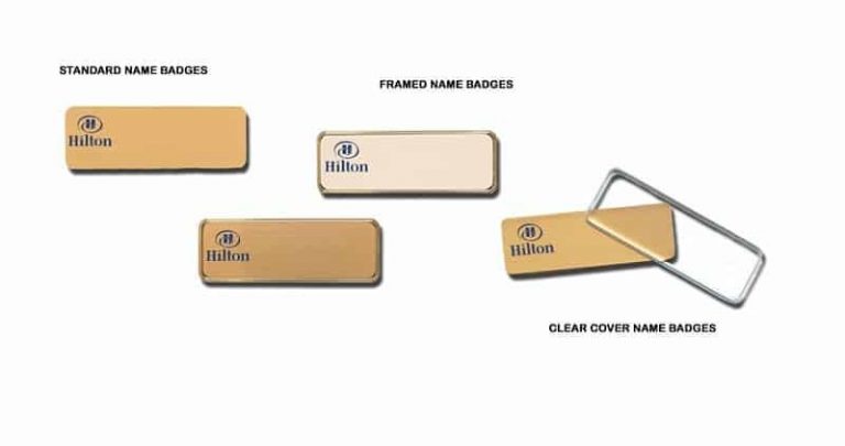 Hilton Hotel Name Tags & Badges